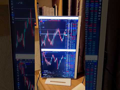 New Trading Setup at Home | BenQ Monitor #forex #stocks