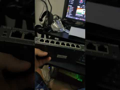VLAN SWITCH TPLINK SG108PE TO BE CONFIG
