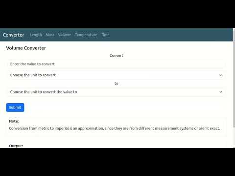 Unit Converter Demo - Python Unit Converter