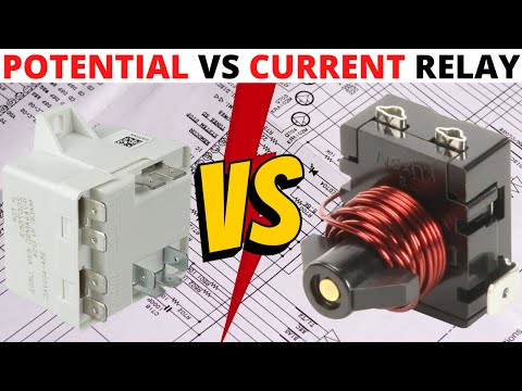 HVAC: Potential Relay VS Current Relay (Potential Relay Explained / Current Relay Explained)