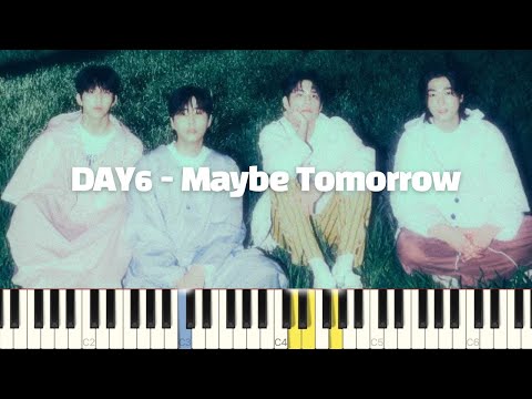 커뮤니티 > DAY6(데이식스) "Maybe Tomorrow" 피아노 반주 튜토리얼 | piano tutorial