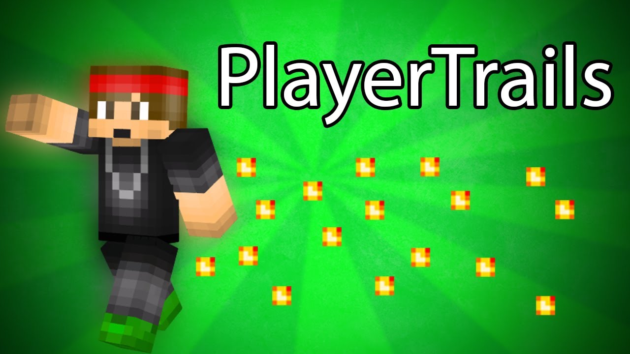 PlayerTrails! Minecraft Plugin Tutorial/Showcase