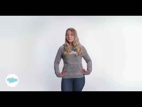 Ladies Fleece Hooded Sweatshirt by J America - Review Clip | Custom Printed at UberPrints