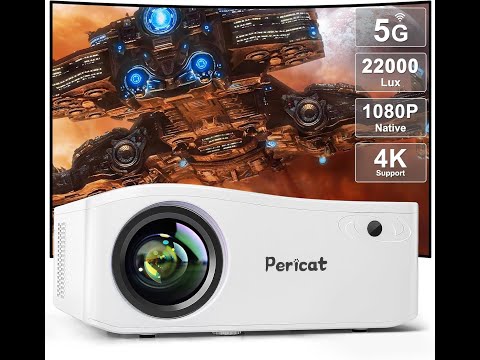 Pericat 5G WiFi 1080P Projector Review - Pros & Cons - pericat projector