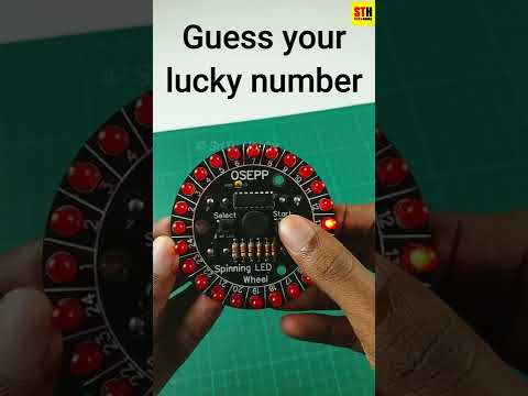 Guess your lucky number | Electronic spinning wheel
