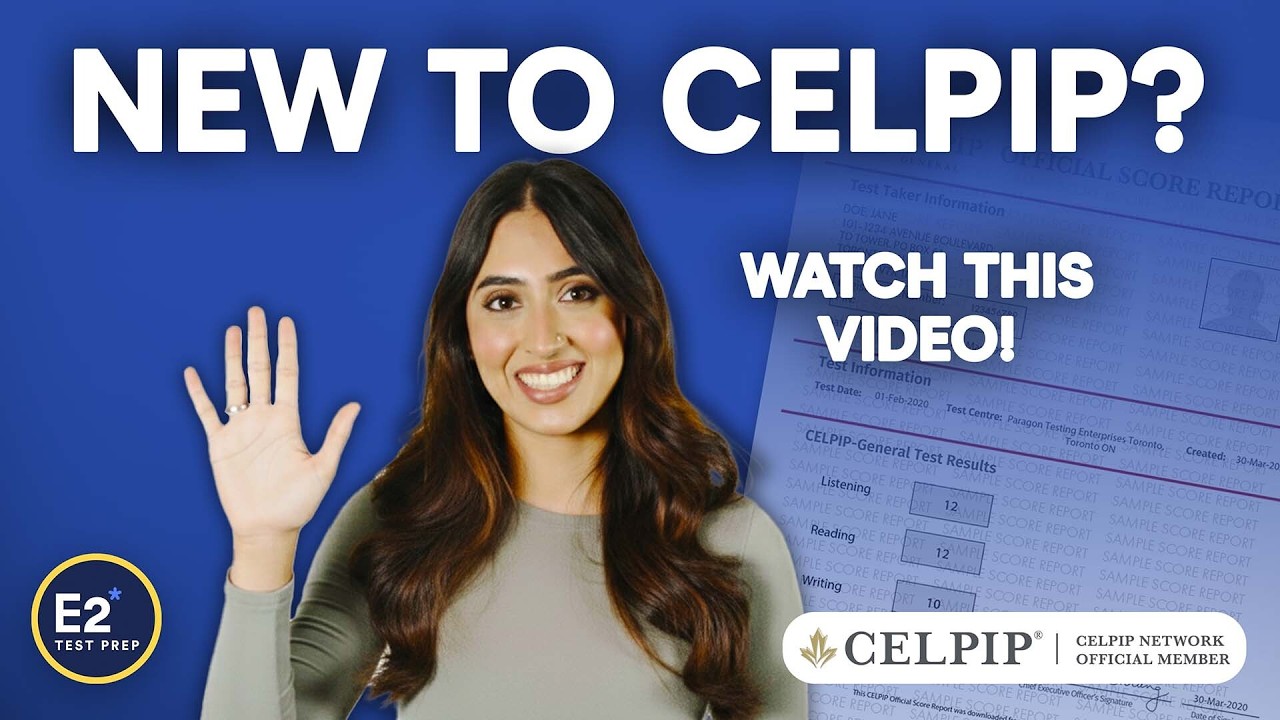 New to CELPIP? - Watch this video now!