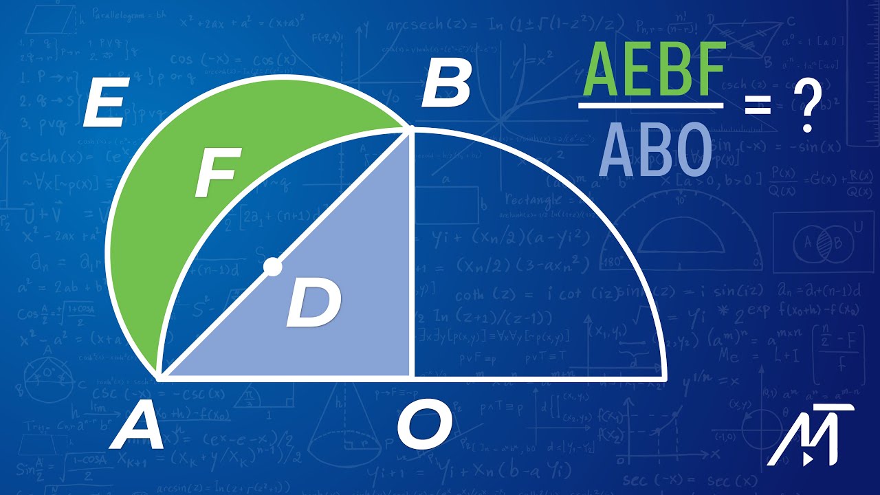 A tricky semicircle problem (GEOMETRY PROBLEM)
