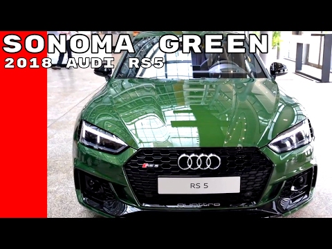 Sonoma Green 2018 Audi RS5 Coupe