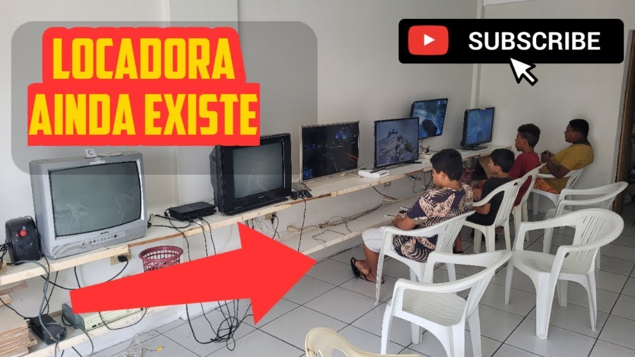 locadora de games ainda existe nostalgia total ps2 xbox 360 super nintendo