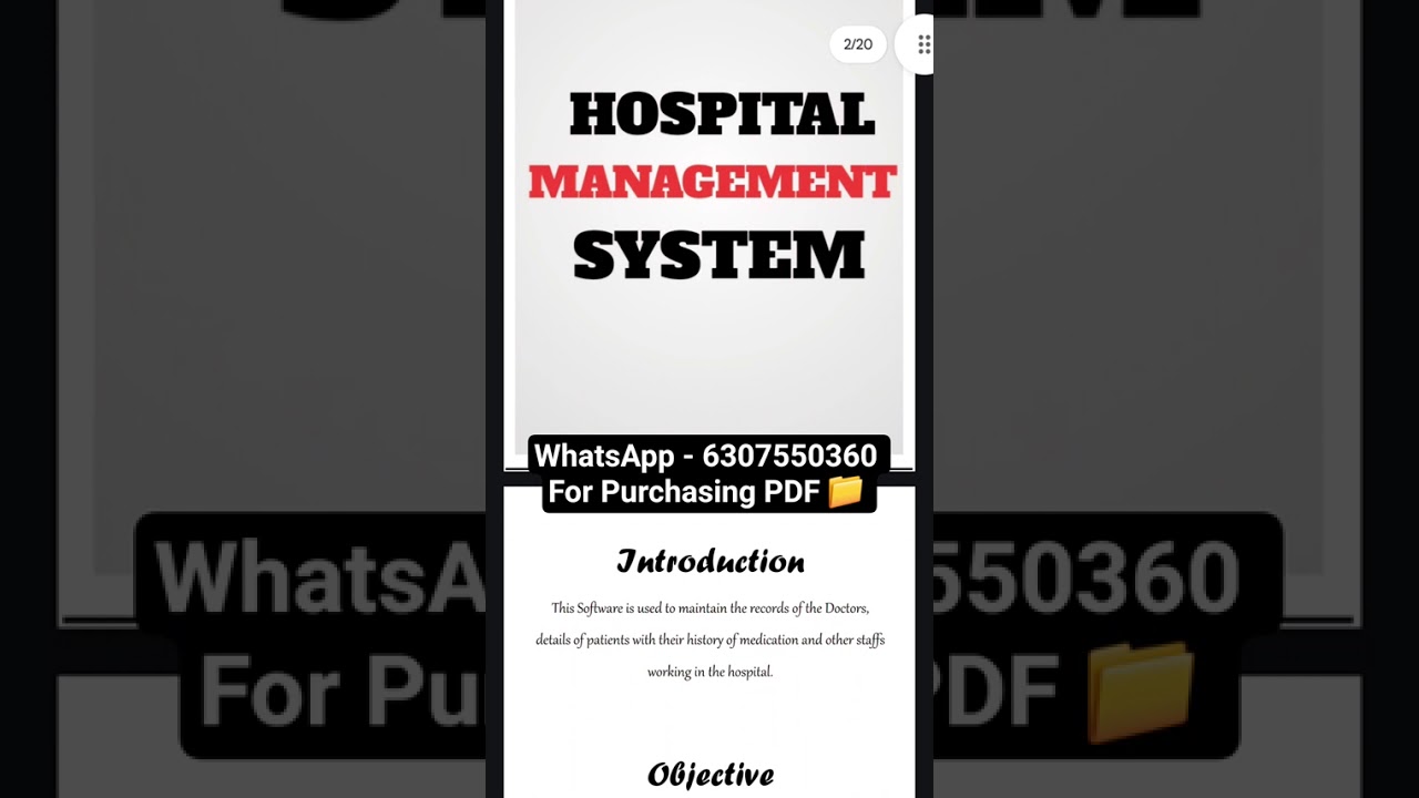 WHAT'SAPP - 6307550360, For Purchasing PDF