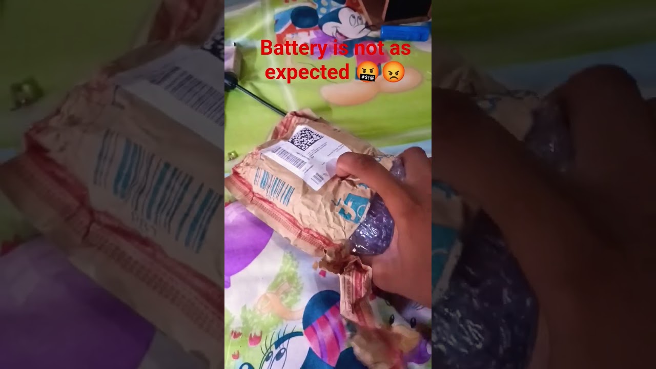 unboxing lithium ion cell from flipkart at 321 rs