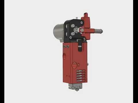 Ultimaker 2 PG35L Direct Drive Extruder for 1.75mm E3D v6 Hotend by ...
