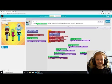 Code.Org - Hour of Code - Dance Party - Coding Game