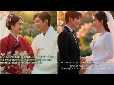 Now Official! Lee Min Ho to Tie the Knot – Agency Confirms with Stunning Photo and Video Evidence
