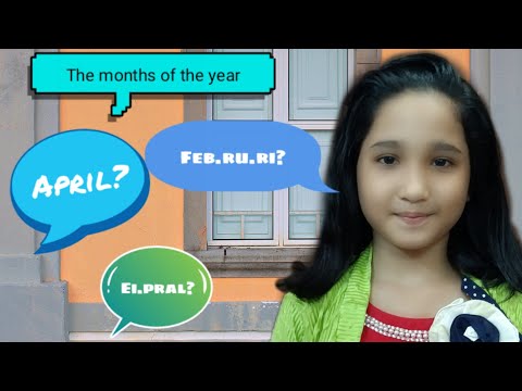 How to pronounce the months of the year in British English | 12 months of the year