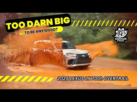 2025 Lexus LX 700h Overtrail // How Good Is It Off Road?