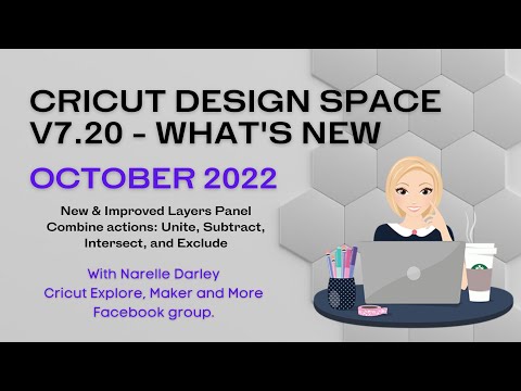 Cricut Design Space update October 2022 - Layers panel and combine options