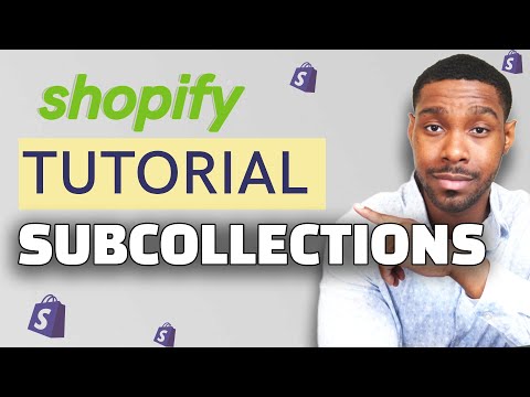 How To Create Sub Collections on Shopify Collections Page