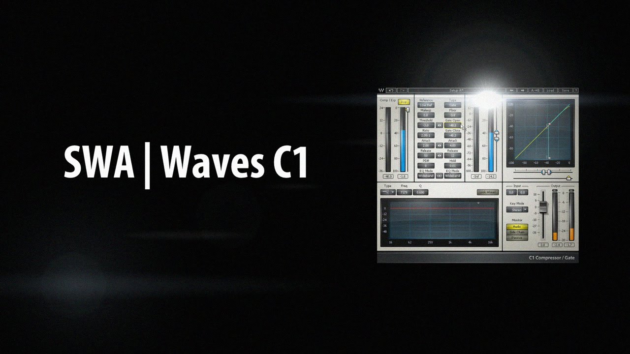 Waves C1 Compressor Tutorial - Mode & Presets (4/6)