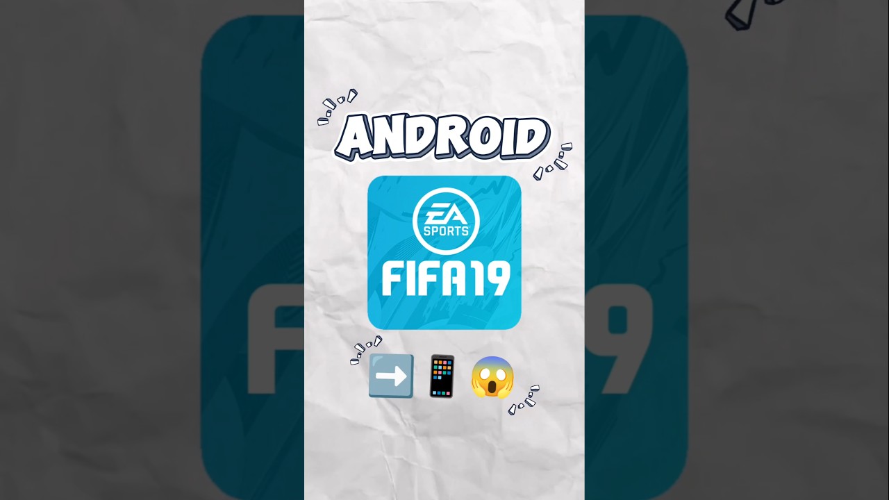 FIFA-19 para ANDROID 🔥😱📱 #fifa #fifamobile #fifa19 #sports #football #cr7