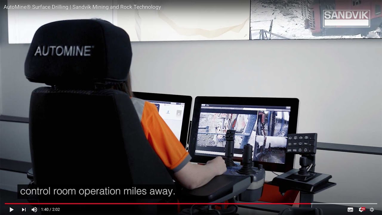 AutoMine® Multi-Lite for boom drills — Sandvik Mining and Rock Technology