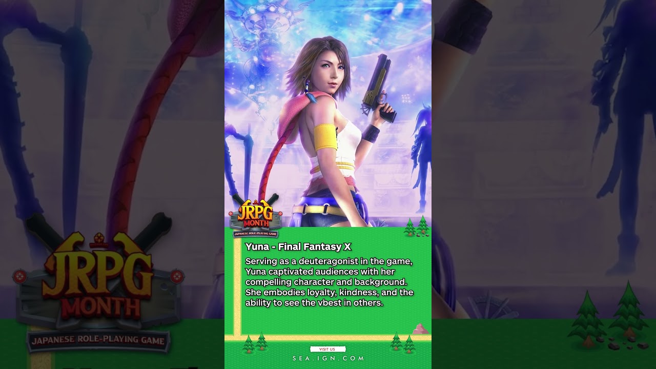 All Time Greatest Female Protagonist in JRPGs #waifu #jrpg #jrpgmonth #finalfantasy