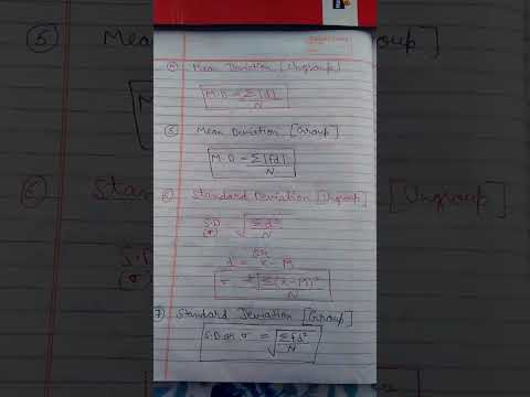 Statistics Formula