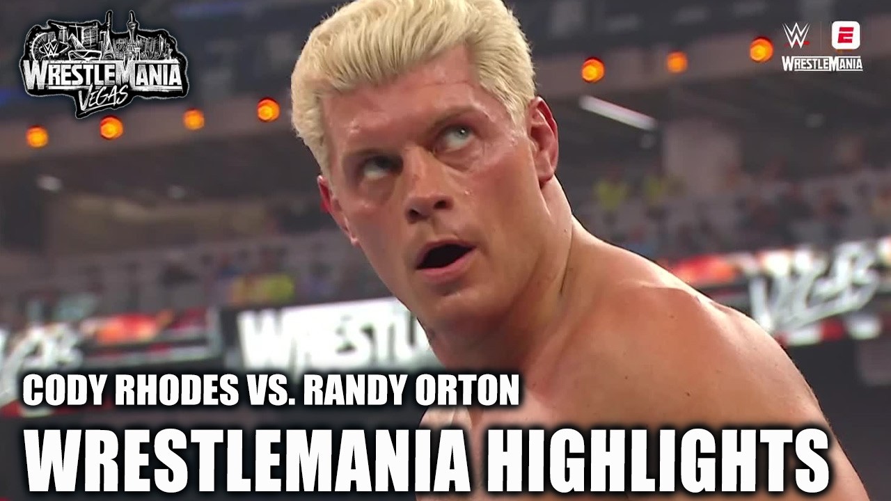 WrestleMania 42 Highlights: Cody Rhodes vs. Randy Orton | WWE on ESPN