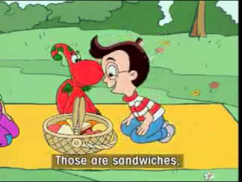 Gogo's Adventures with Food + Presen…: English ESL video lessons