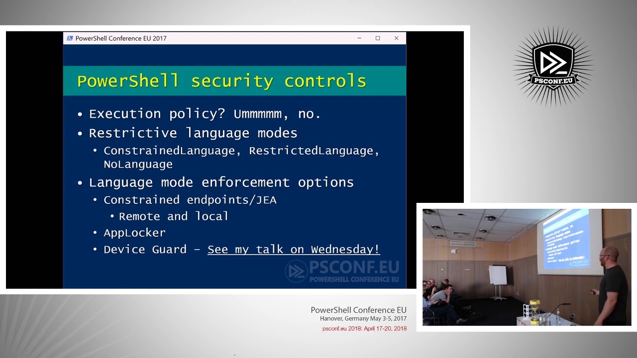Defensive Coding Strategies for a High-Security Environment - Matt Graeber