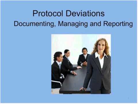 Protocol Deviations D M & R Trailer