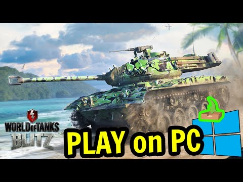 🎮 How to PLAY [ World of Tanks Blitz ] on PC ▶ DOWNLOAD and INSTALL Usitility2