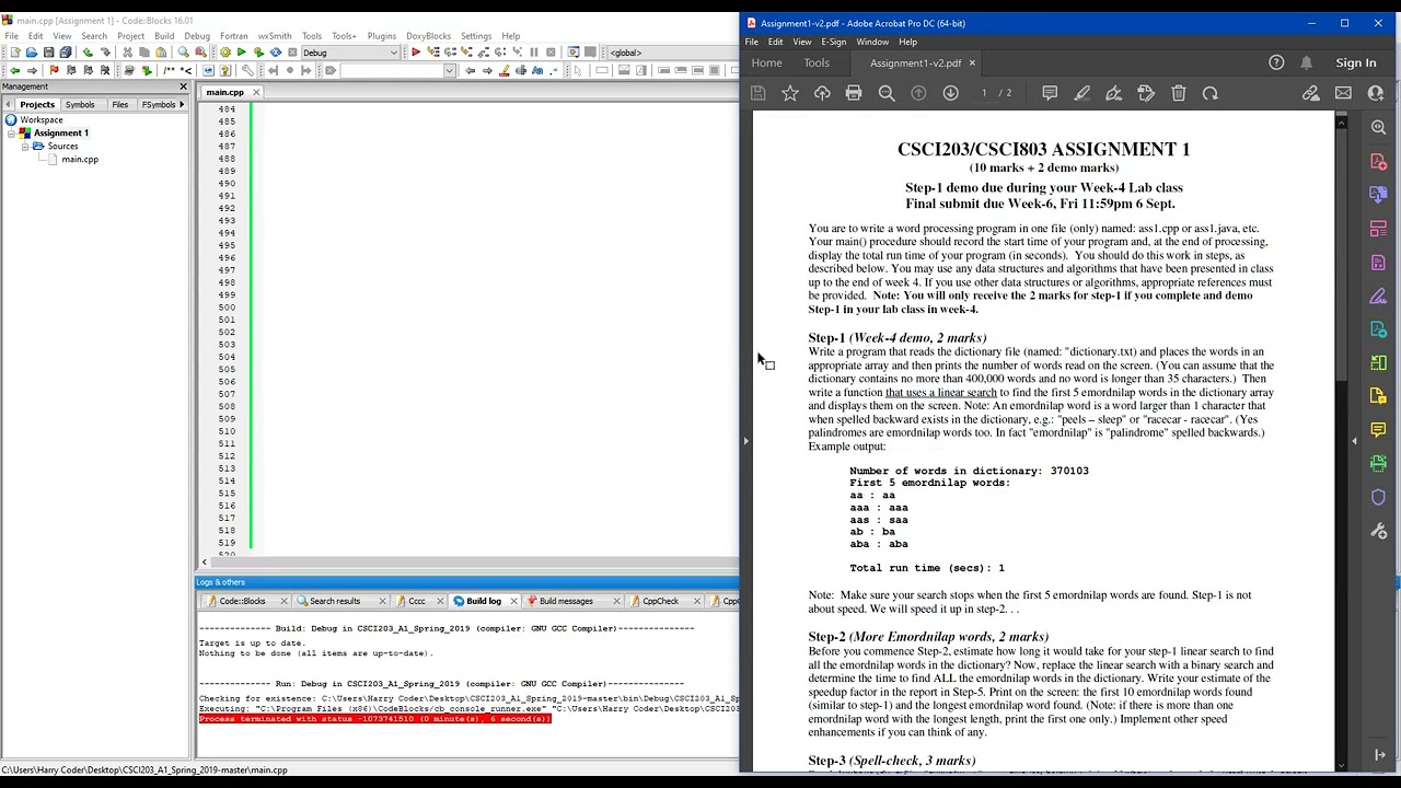 [SOLVED] CSCI203 Assignment 1