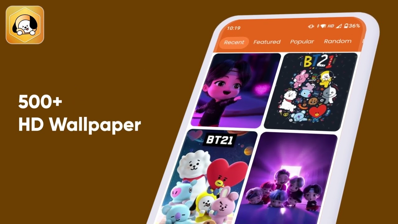 Cute BT21 Wallpapers V3