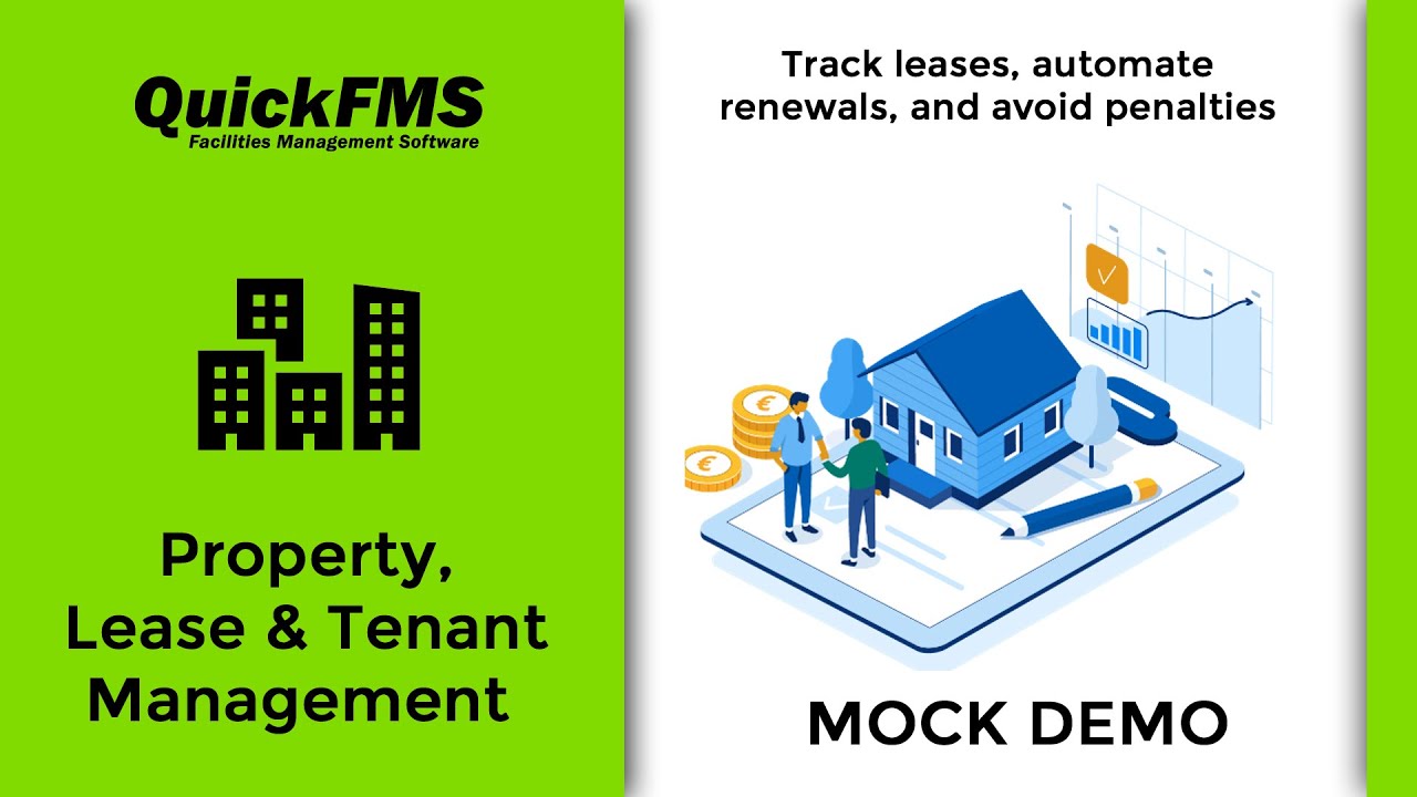 QuickFMS Property & Lease Management Module | End-to-End Lease, Vendor & Utility Automation