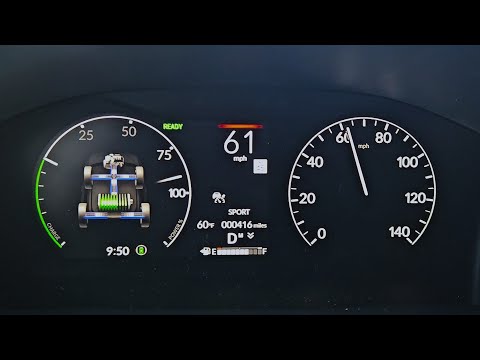 New 2025 Honda CR-V Hybrid Sport AWD 0-60 Runs