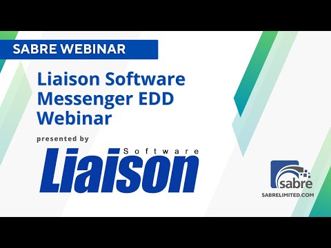 Liaison Software Messenger EDD Webinar