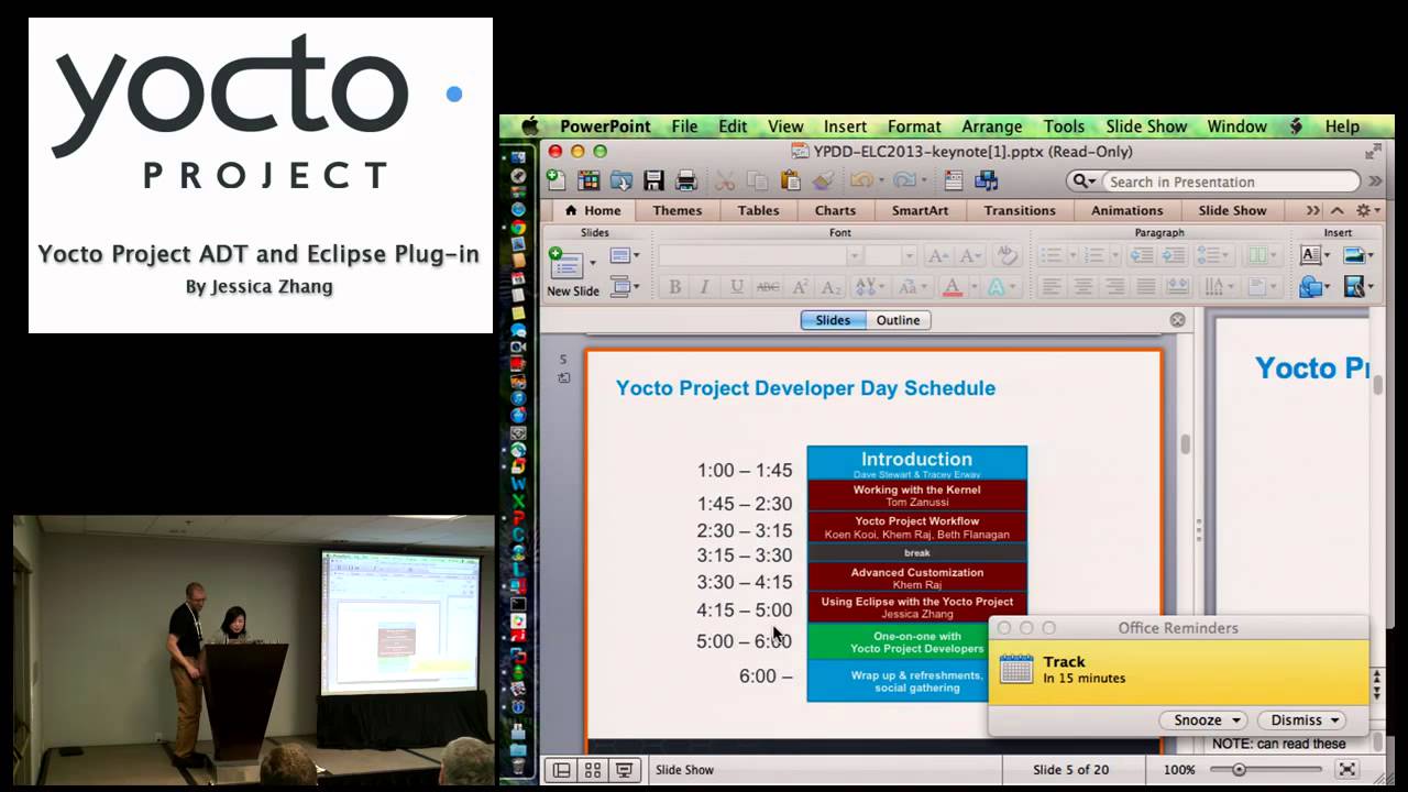 Yocto Project Developer's Day 2013 - Yocto Project ADT and Eclipse Plugin