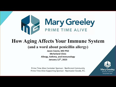 Prime Time Alive- How Aging Affects Your Immune System 1/12/23