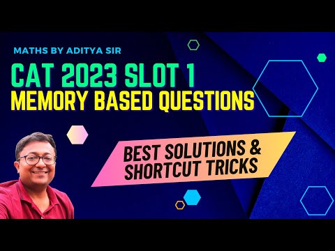 CAT 2023 Slot 1 | Questions and Answer Key with Best Detailed Solutions