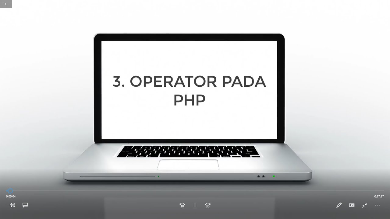 3. Operator Pada PHP
