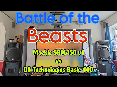 Mackie SRM450 V1 vs DB Technologies Basic 400 ("Battle Of The Beasts")