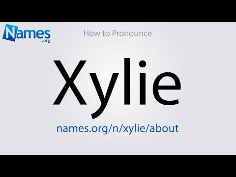 How to Pronounce Xylie