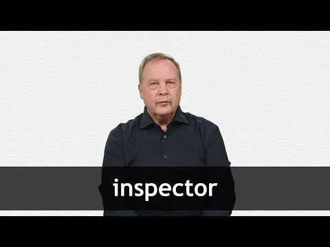 INSPECTOR definition and meaning | Collins English Dictionary