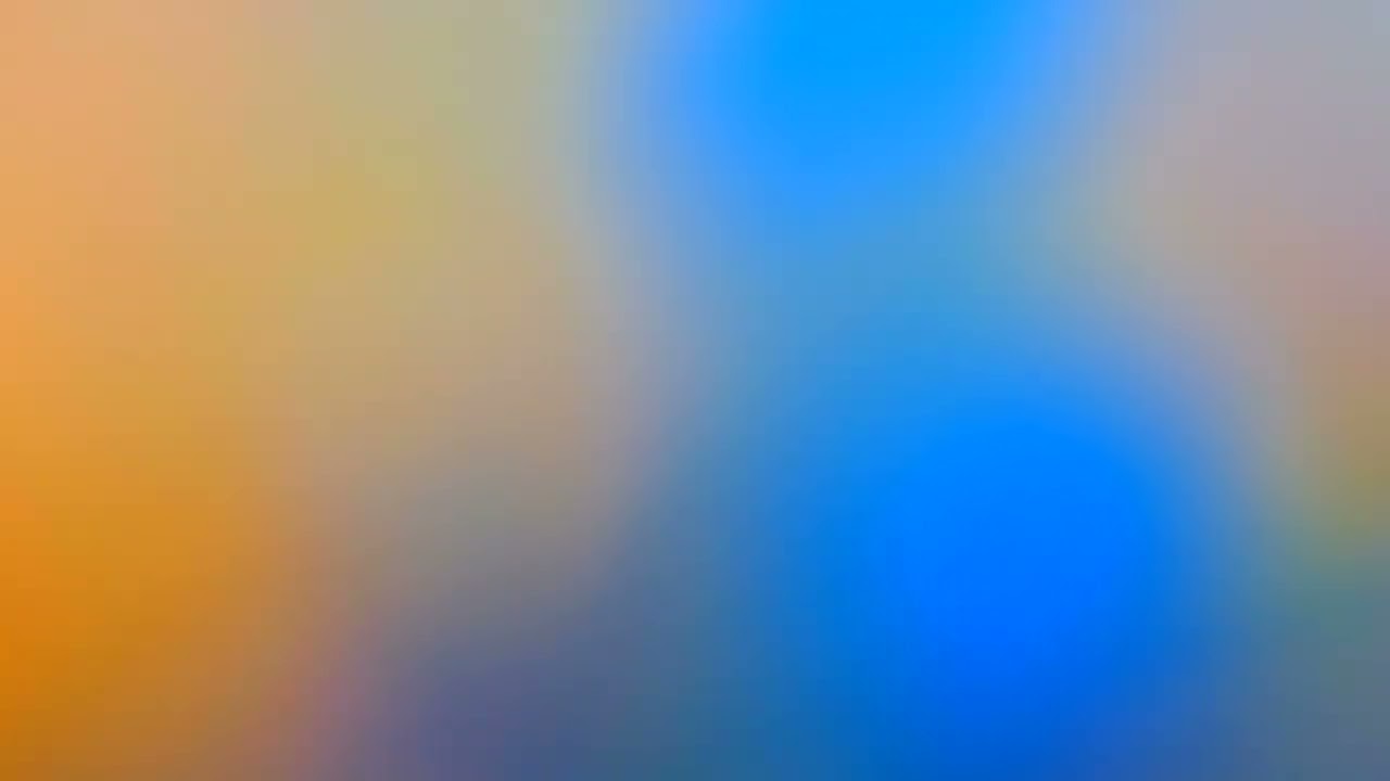 Blue and orange abstract form background