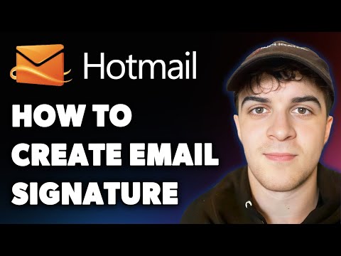 How to Create an Email Signature in Hotmail (Full 2025 Guide)