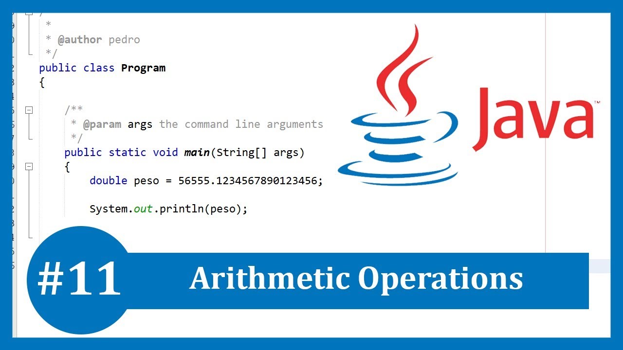 Java Tutorial #11 - Arithmetic Operations