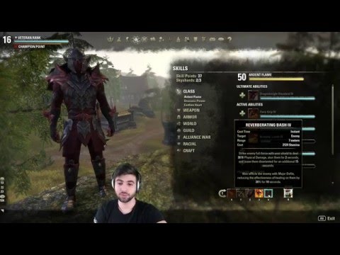 Dragon knight builds — Elder Scrolls Online