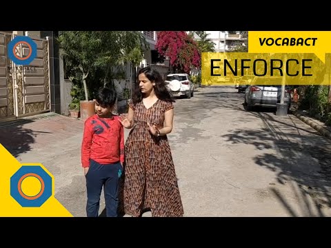 Enforce Meaning | VocabAct | NutSpace