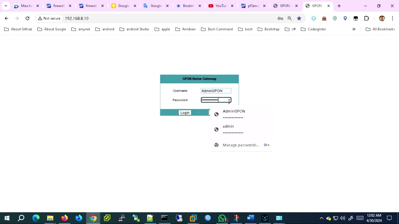 G-241W-A Modem Bali Fiber Setting Access Point - Disiniaja